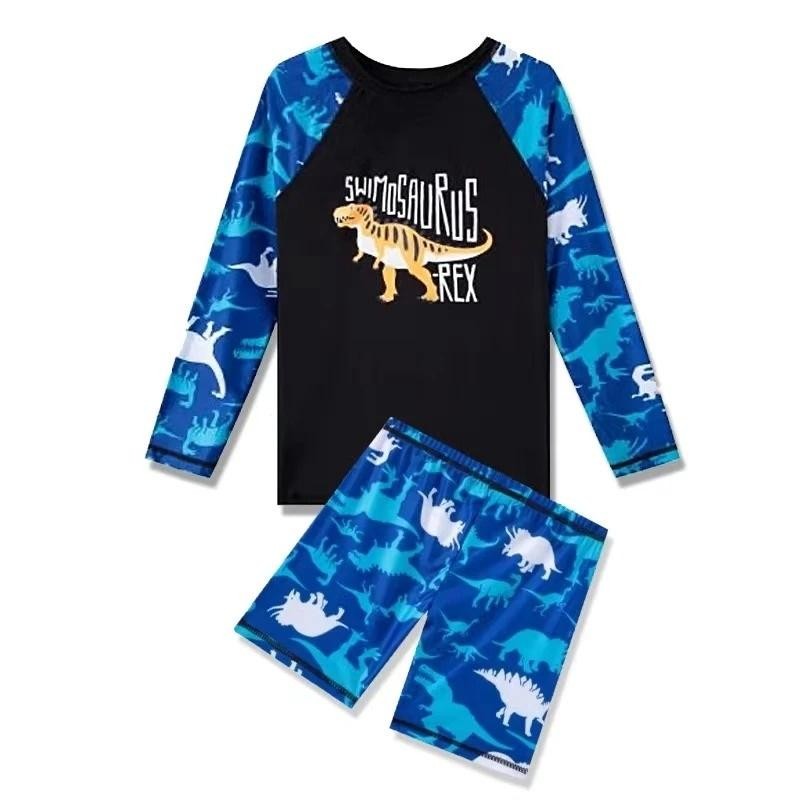 SCPH Kid's T-rex Design 2 to 12yrs old Rashguard Beach Pool Outing ...