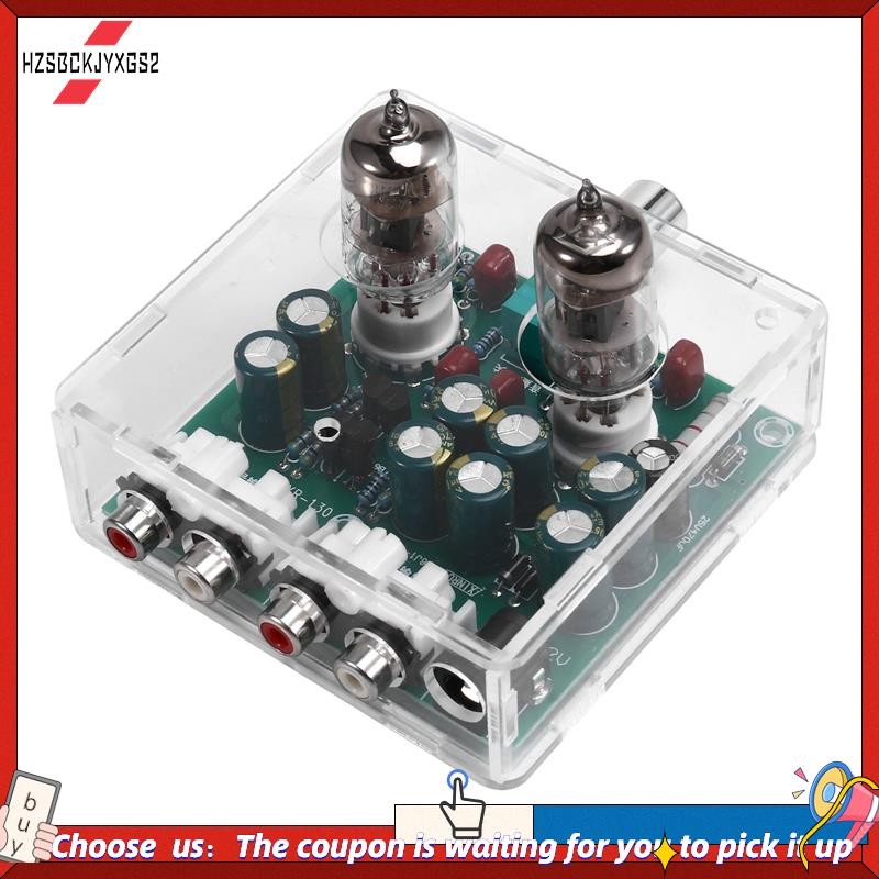 【hzsbckjyxgs2】Stereo Electronic Tube Preamplifier Board Pre-Amp Mixer Bile Buffer DIY Audio Kits ...