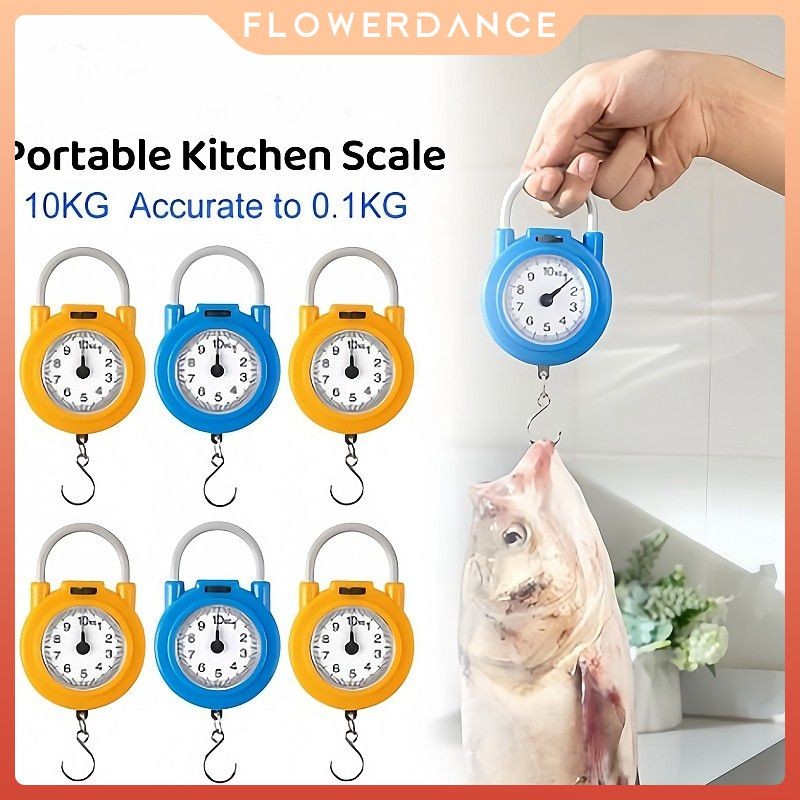 10kg Digital Fishing Scale With Ruler Portable Travel Luggage Weighing ...