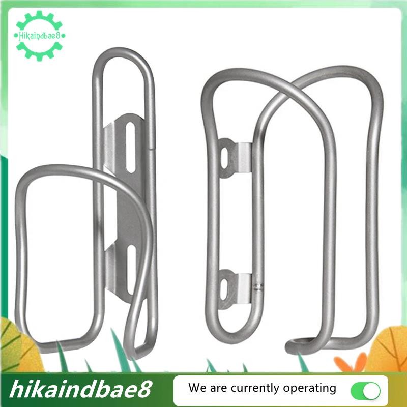 [hIkAi] Bicycle Kettle Rack Titanium Alloy Hollow Riding Water Bottle ...
