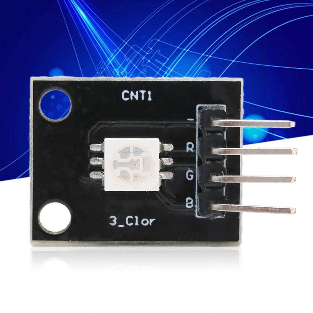 Rrianfo RGB SMD LED Board Module 3 Colour Light PWM Modulator DIY ...