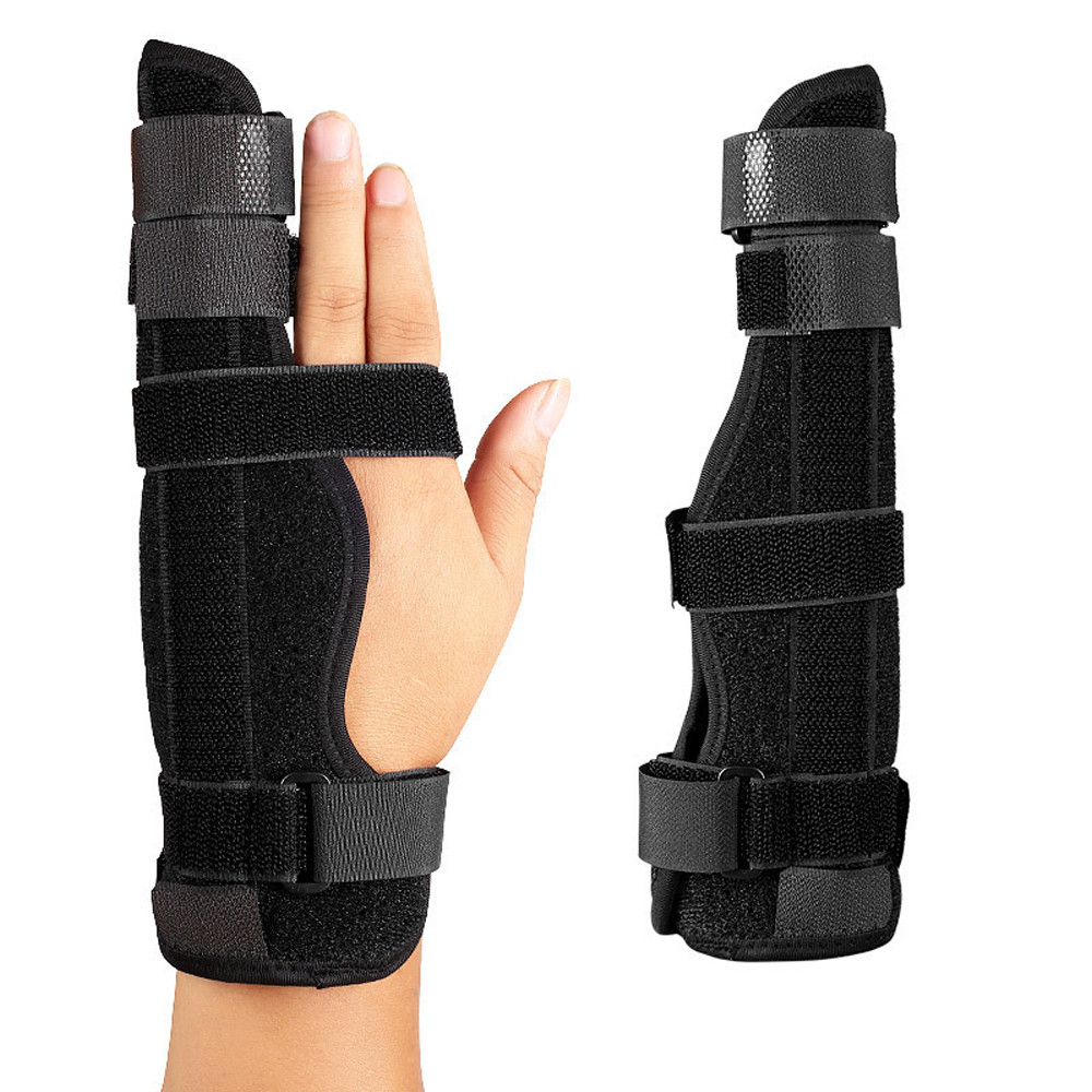 1 Pcs Finger Splint Hand Brace, Broken Little Finger Cast Trigger Hand ...