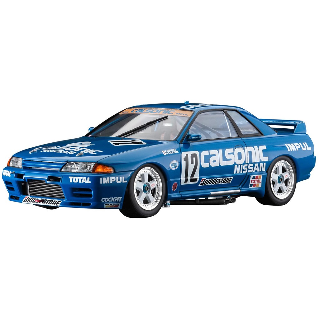 Hasegawa 1/24 Calsonic Skyline (Skyline GT-R BNR32 Gr.A specification 1993 JTC Champion) Plastic ...