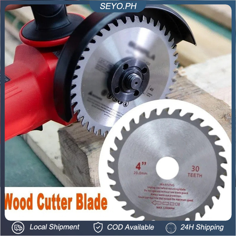 4" TCT Saw Blade Circular Saw Blade Tungsten Angle Grinder Wood Cutting ...