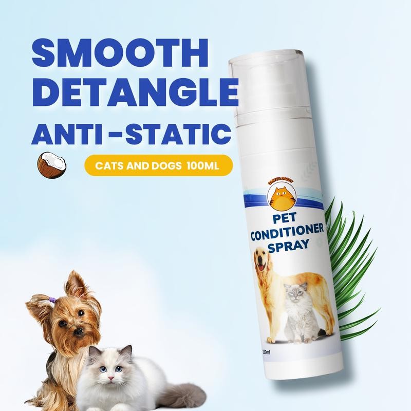 Garfeel Daddy Pet Conditioner Spray For Silky Shiny Coat Pet Detangling ...