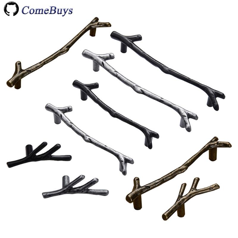 com* Drawer Pulls Vintage Tree Branch Furniture Handle for Cupboard ...