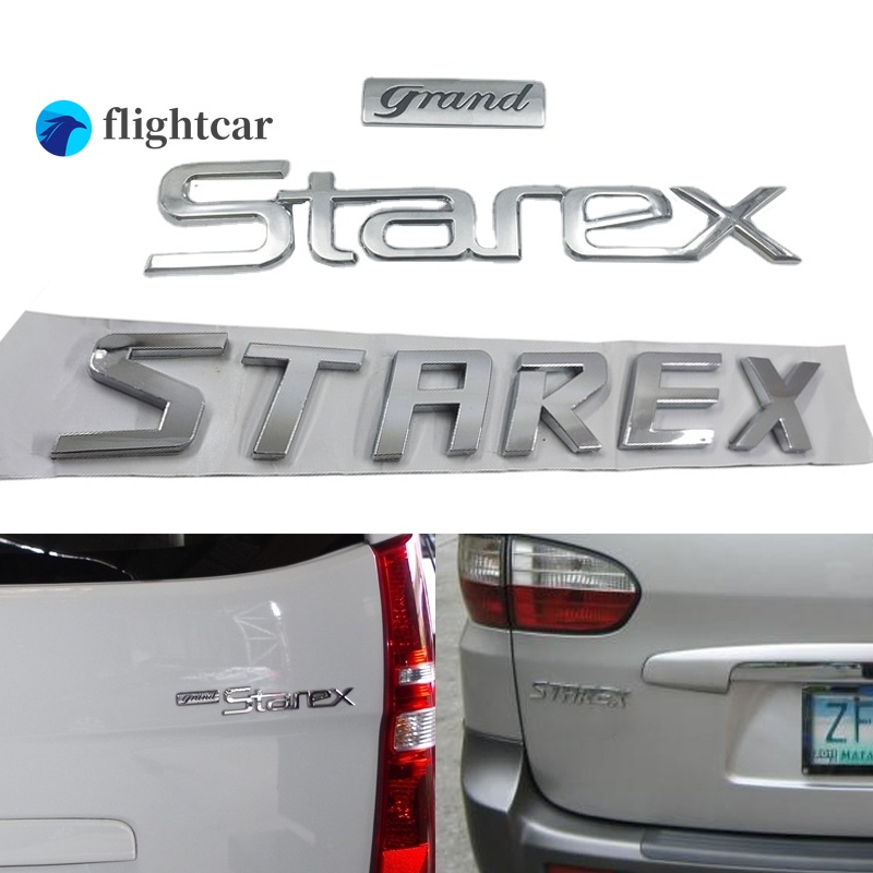 flightcar Rear Trunk Decoration Emblem 3D Letter Logo Nameplate Sticker ...