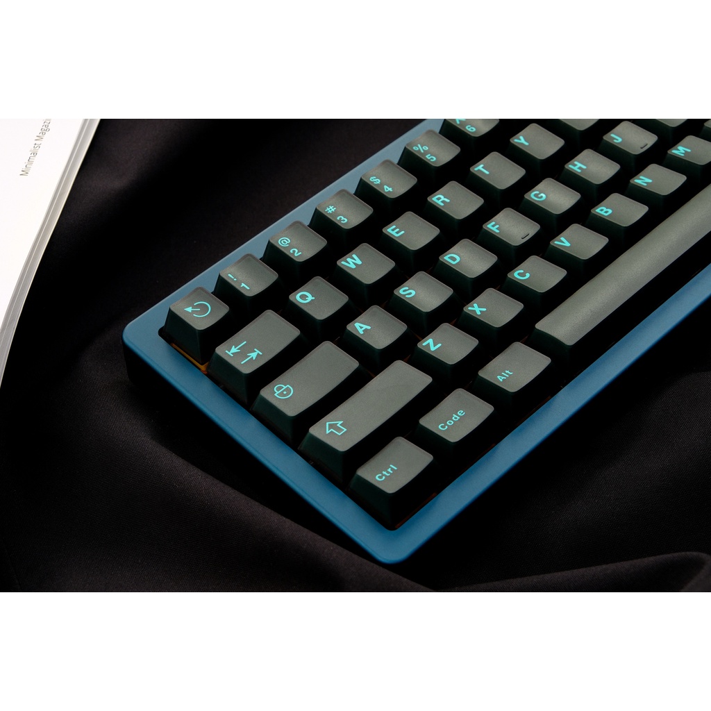 Aifei Original Factory Height ABS Two-Color Green Transparent Keycap ...