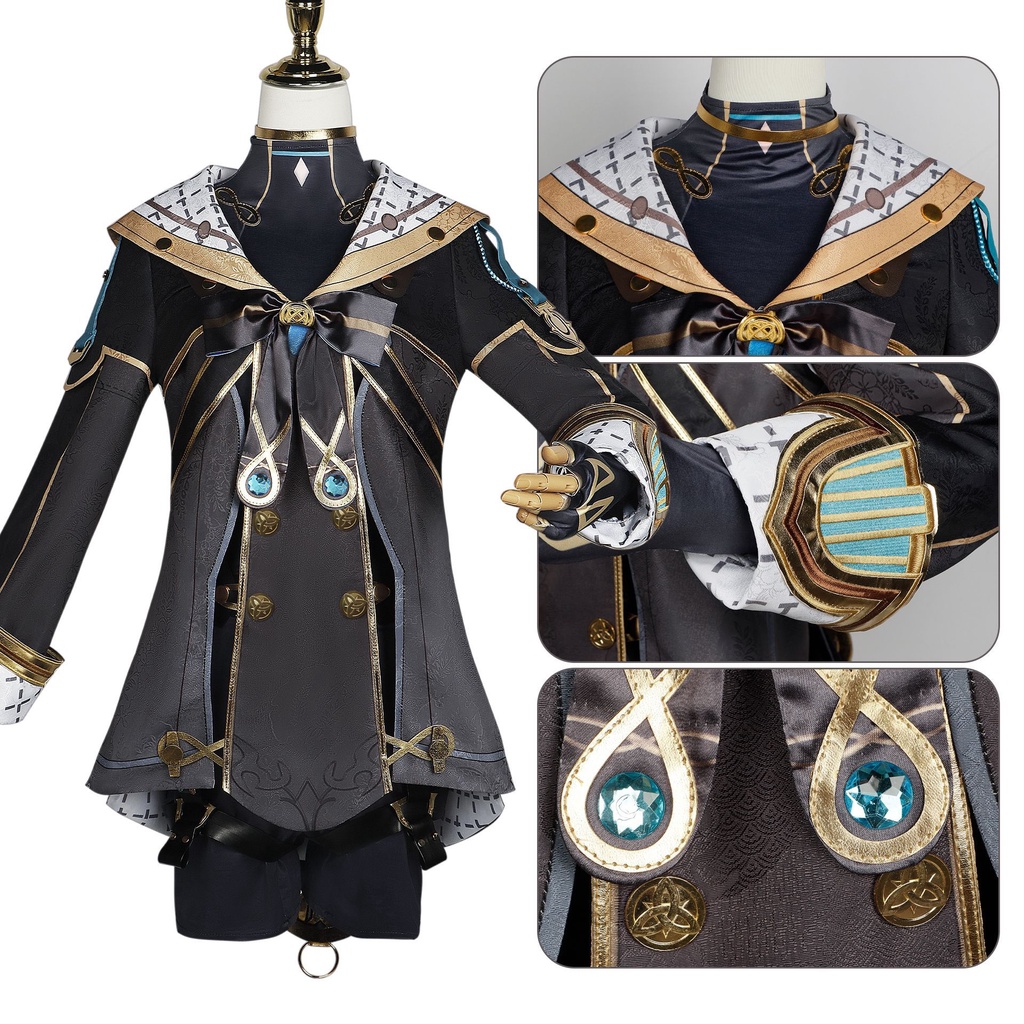Genshin Impact cos Fontaine Freminet cosplay Comic game clothing men's ...