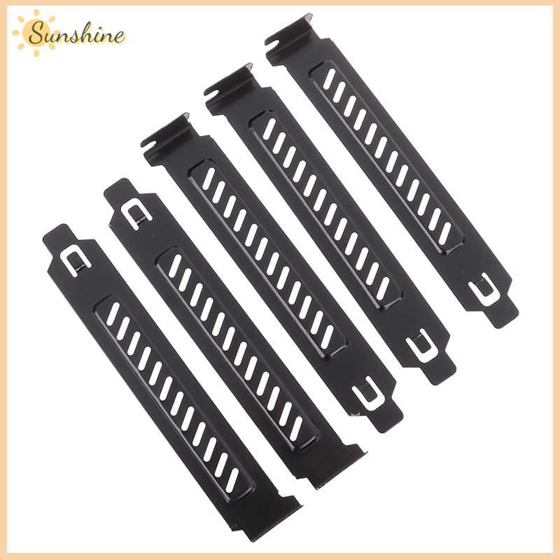 Sunshine> 5x PCI Slot Cover Dust Filter Blanking Board Cooling Fan Dust ...