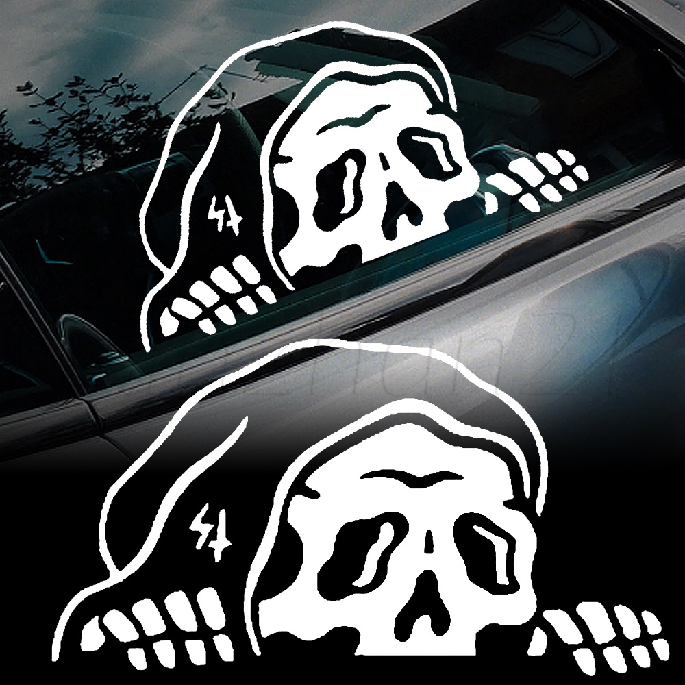 Rear Windshield Body Window Stickers / Halloween Personalised Auto Body ...