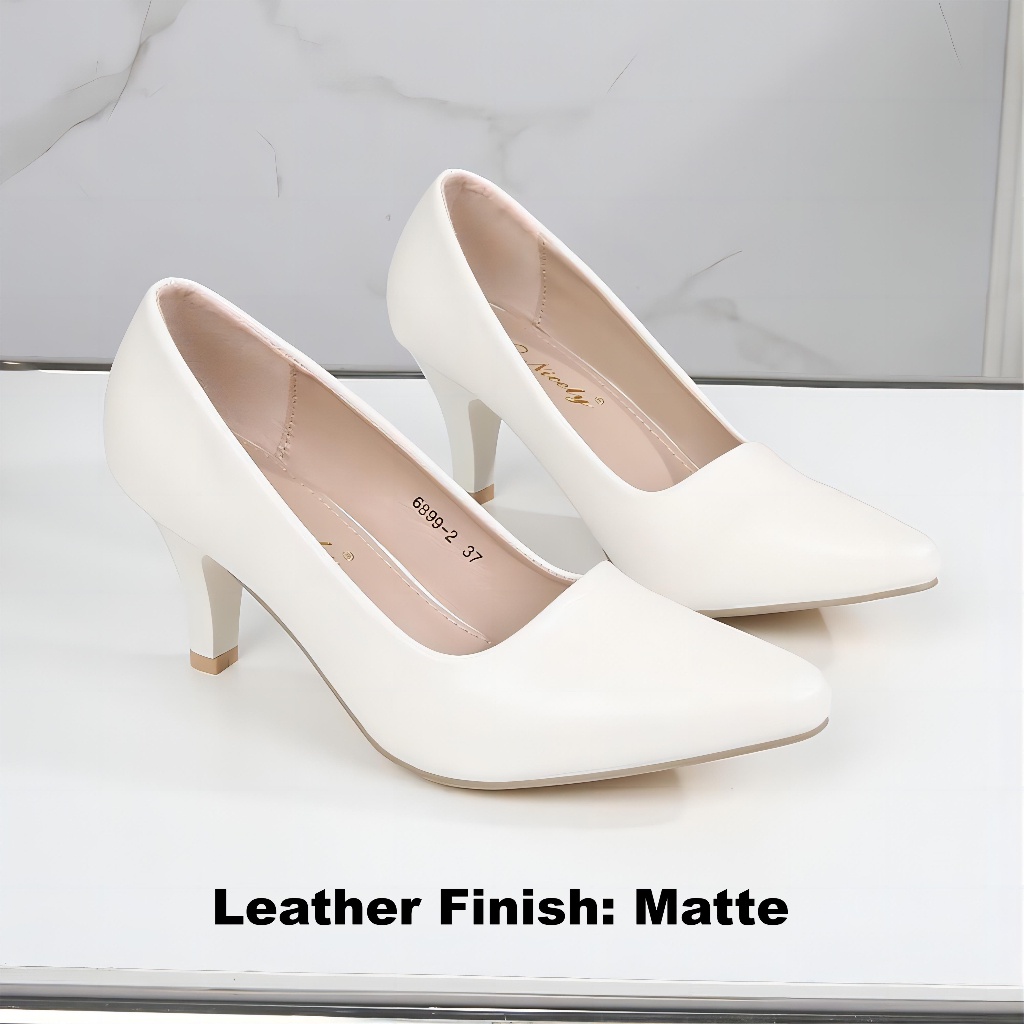 Stiletto Heel Shoes Black Office Work School High Heels For Women 6899 ...