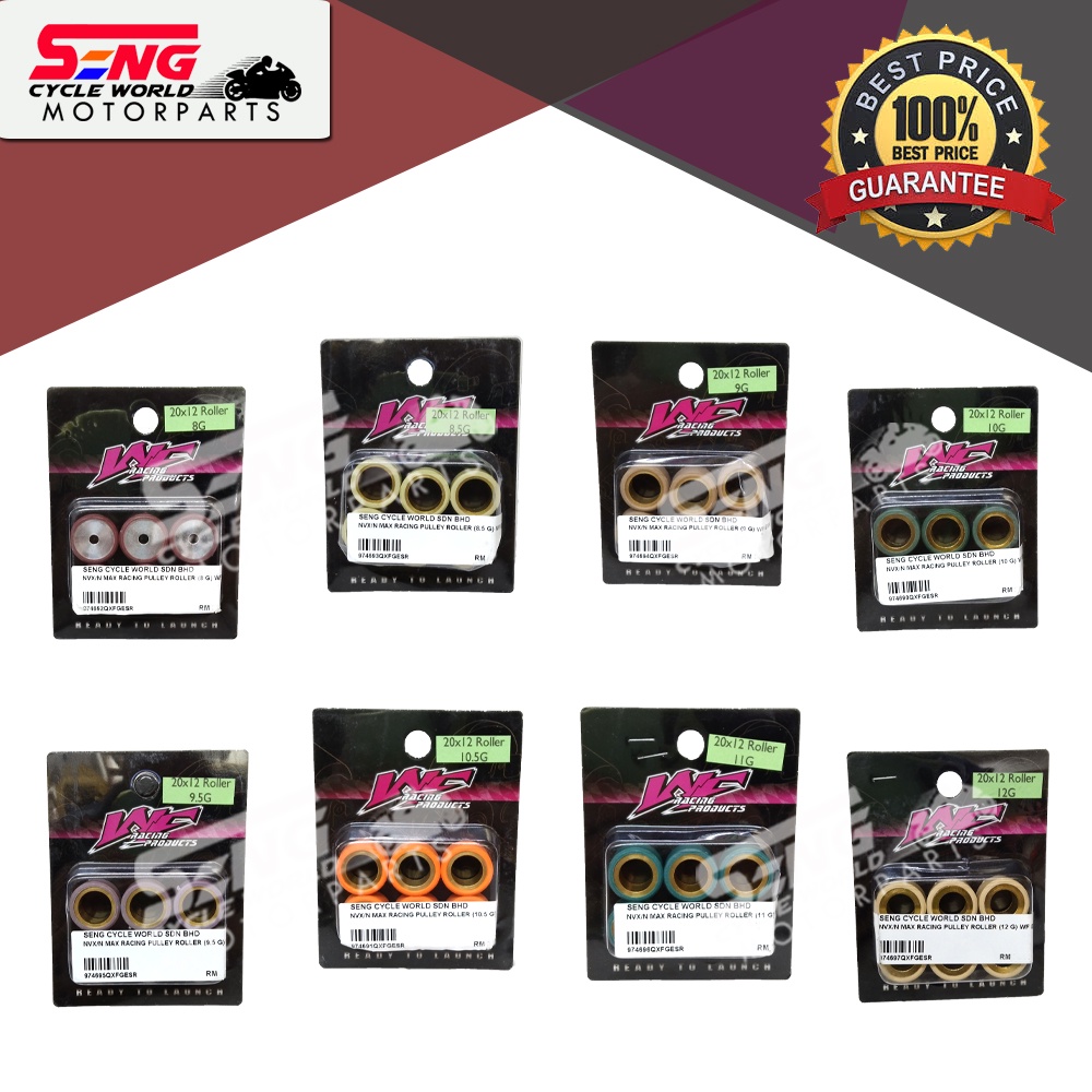 YAMAHA NVX / N MAX RACING PULLEY ROLLER WF ESR - ALL SIZE | Shopee ...