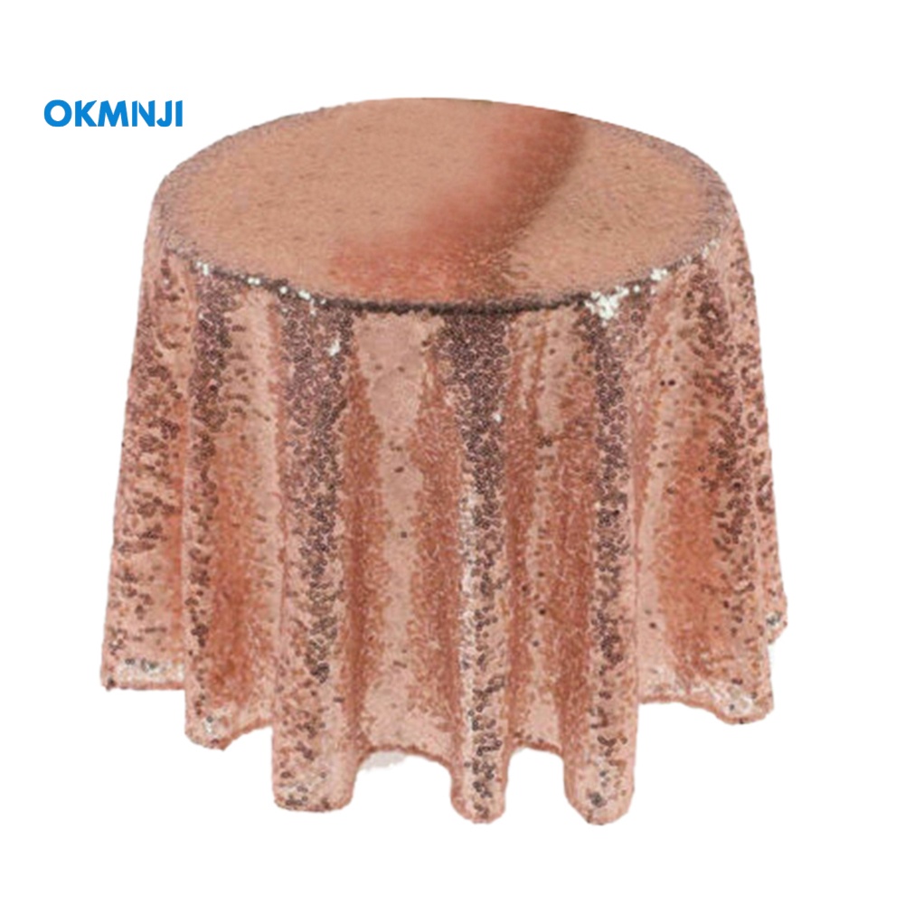 LOVE_Glitter Round Sequin Table Cloth Cover Overlays Wedding Event ...