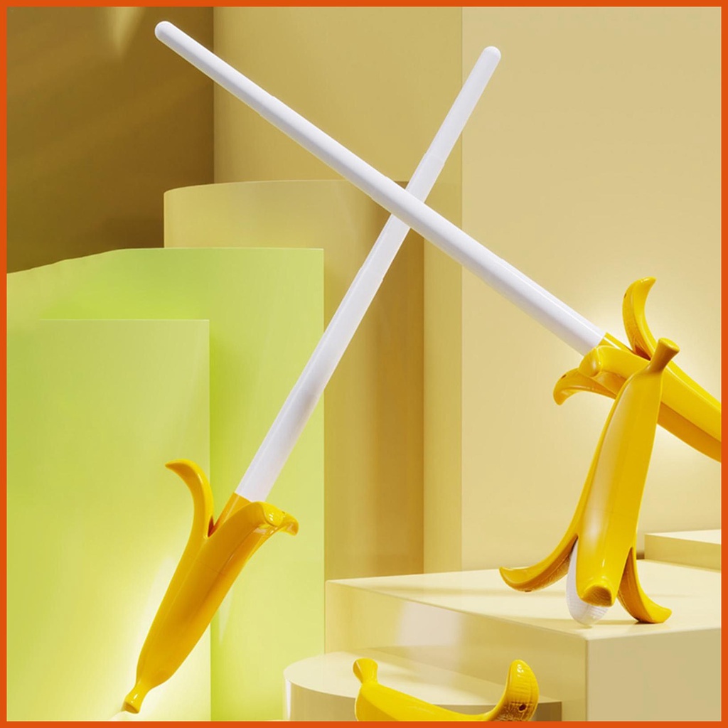 3D Printing Gravity Telescopic Sword Banana-Shaped Retractable Sword ...