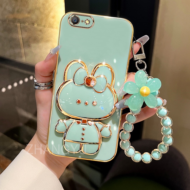 Casing OPPO A83 A5 PRO A5X 5G A3X A3 Phone Case TPU 3D Rabbit Stereo ...