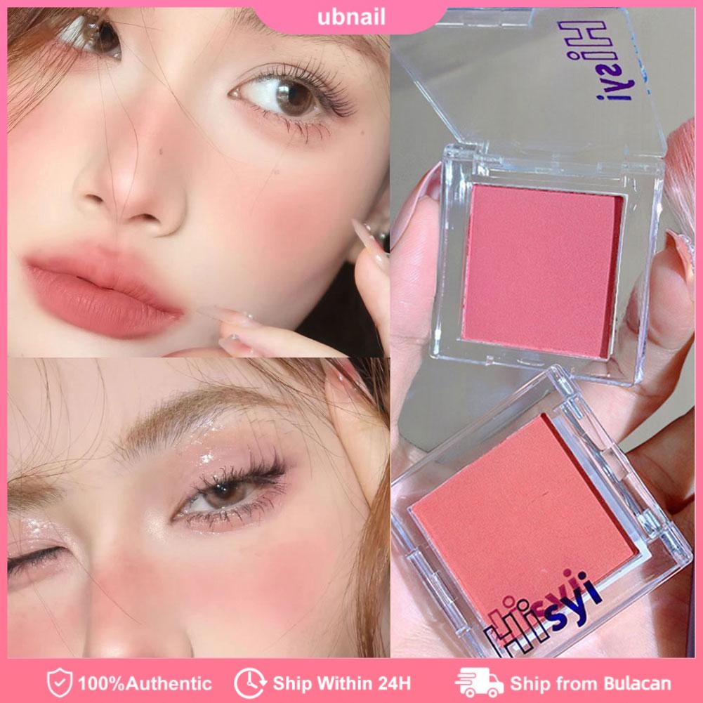 Waterproof Powder Blusher Pigmented Matte Long-lasting Blusher ...