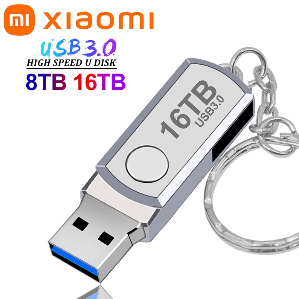 Super Usb 3.0 16TB Metal Pen Drive 8T 4TB Cle Usb Flash Drives 2TB ...