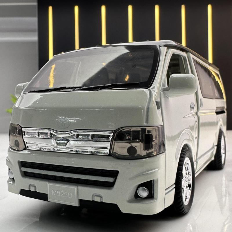 Alloy Car Model 1:32 Toyota Hiace Van Model Business Vehicle Pull Back ...