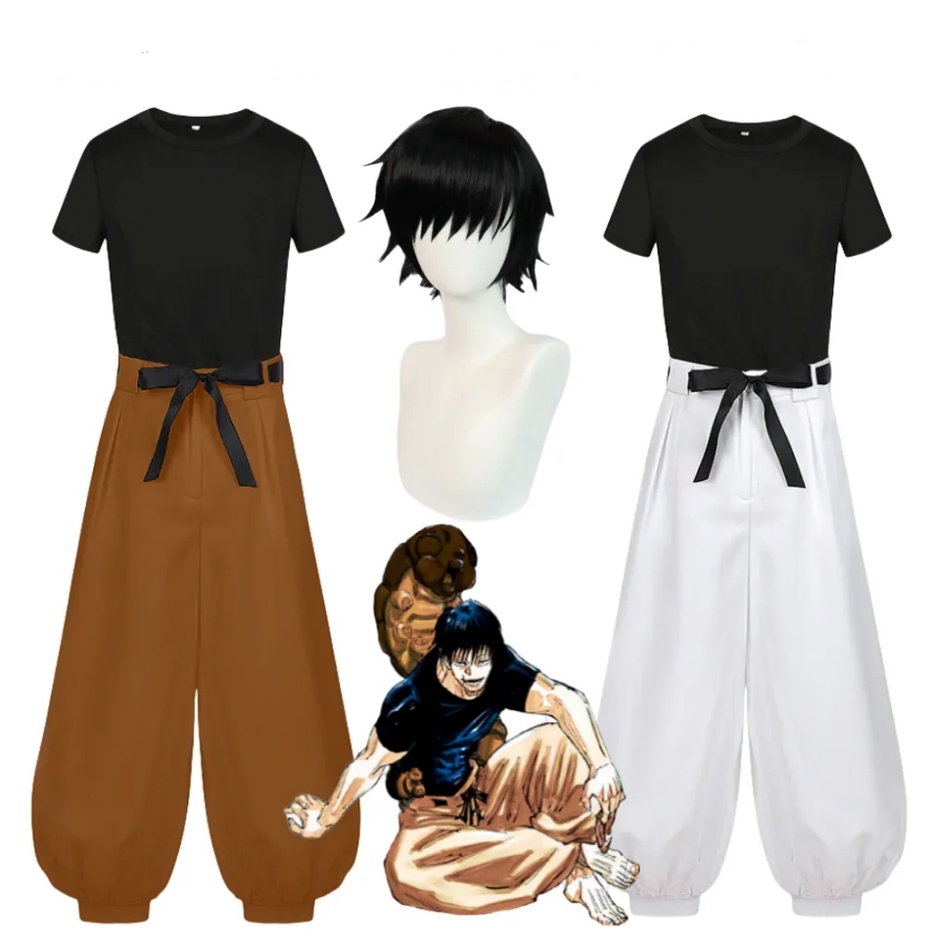 Jujutsu Kaisen Fushiguro Toji Cosplay Costume Fancy Dress for Halloween ...