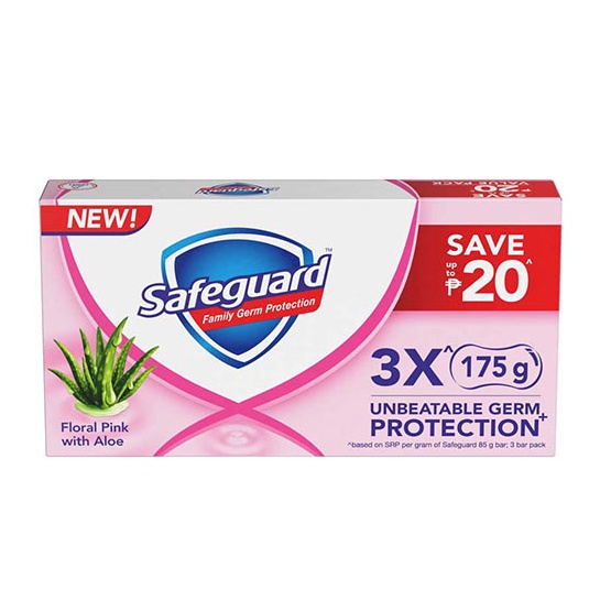 Safeguard Soap Floral Pink 175g (3pcs) | Shopee Philippines