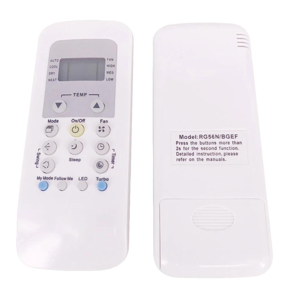 Carrier Air Conditioner Remote Control RG56N/BGEF Replacemen Remote FOR ...