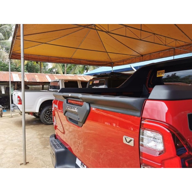TOYOTA HILUX CONQUEST 2021-2023 SHARK TAIL GATE SPOILER | Shopee ...
