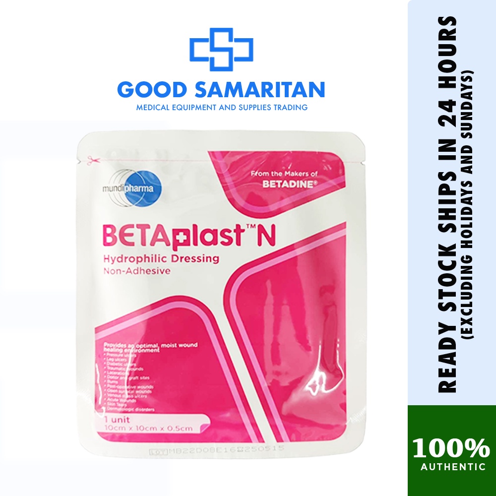 Betaplast Pink N Hydrophilic Dressing Non-adhesive (sold per piece ...