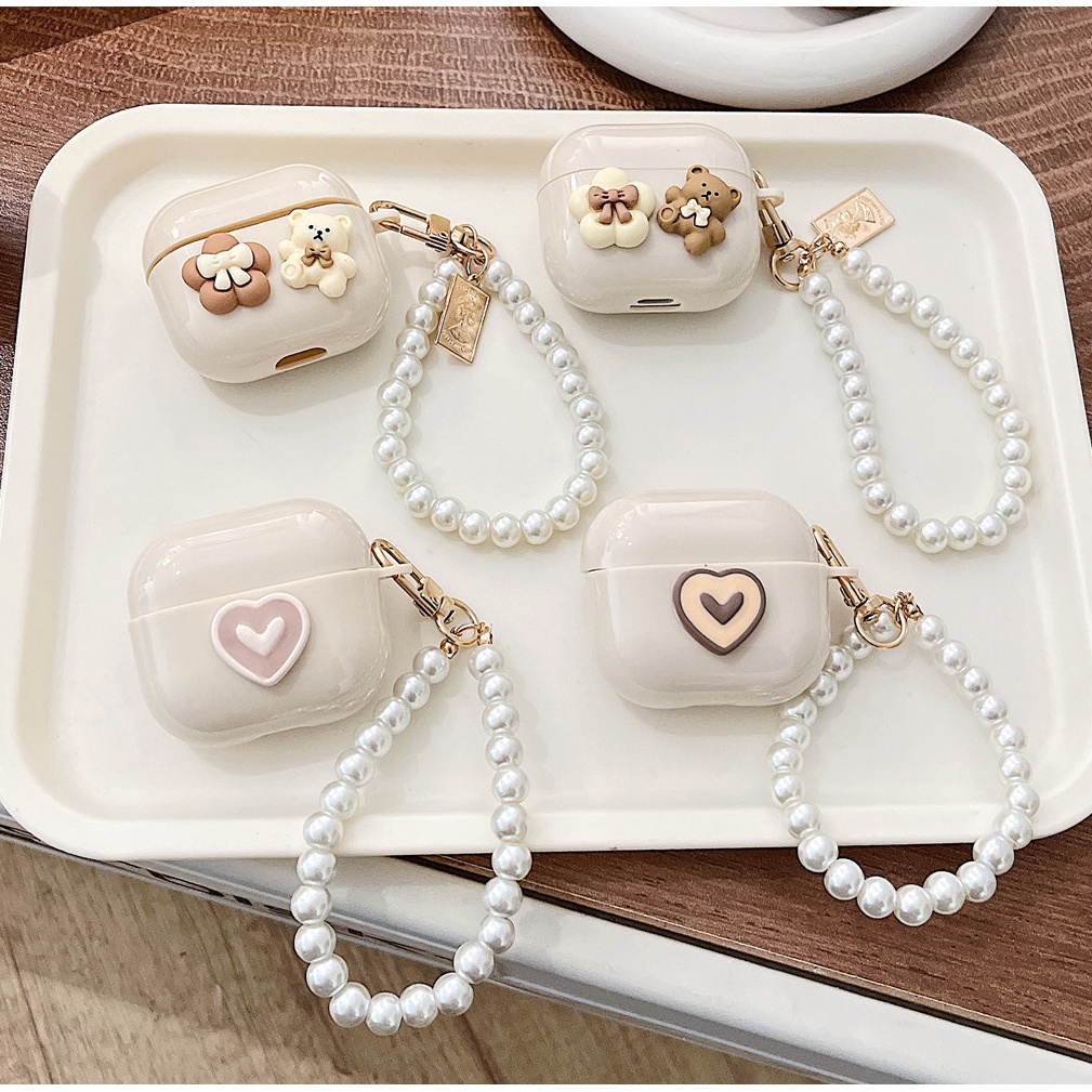 Earphone Case for Lenovo Thinkplus LP40 LP40 Pro Elegant Love Heart ...