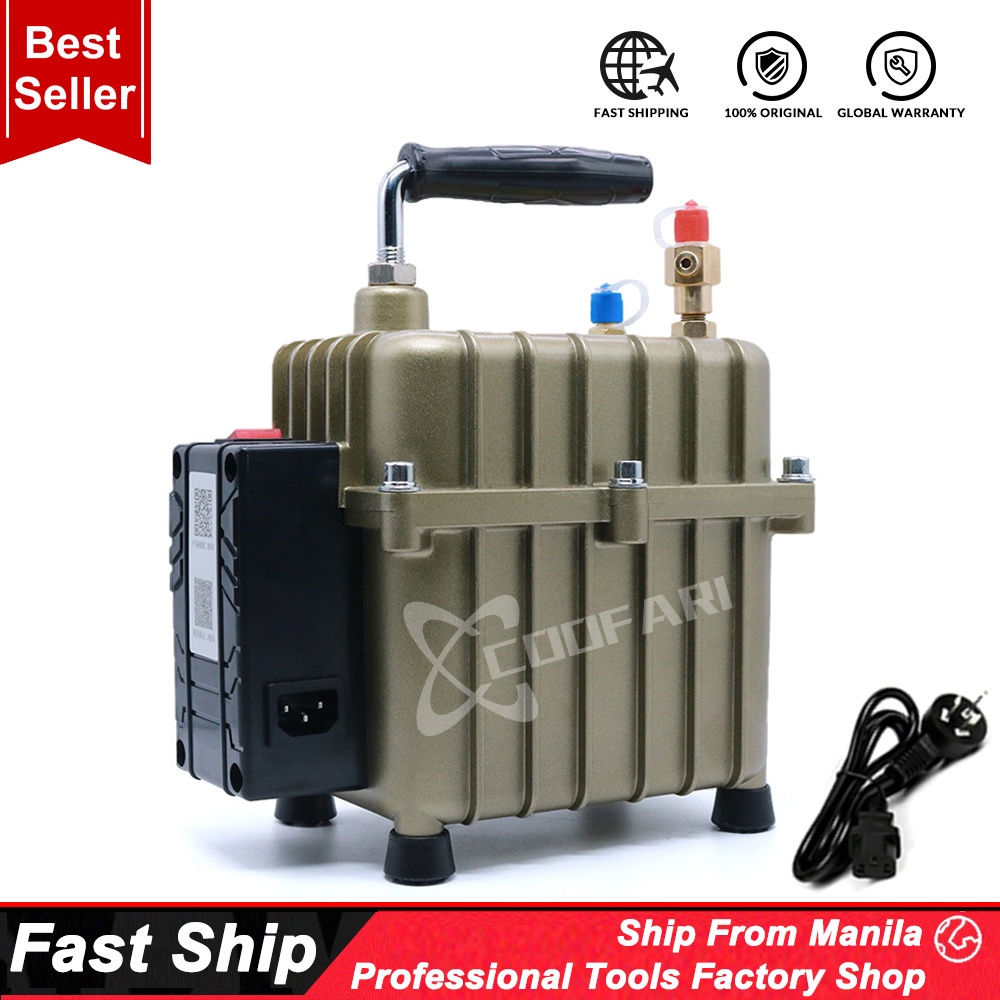 Vacuum Pump 2 in 1 28L for Vacuuming and Pumping Air / Car Air Conditioning Vacuum Pump Air ...