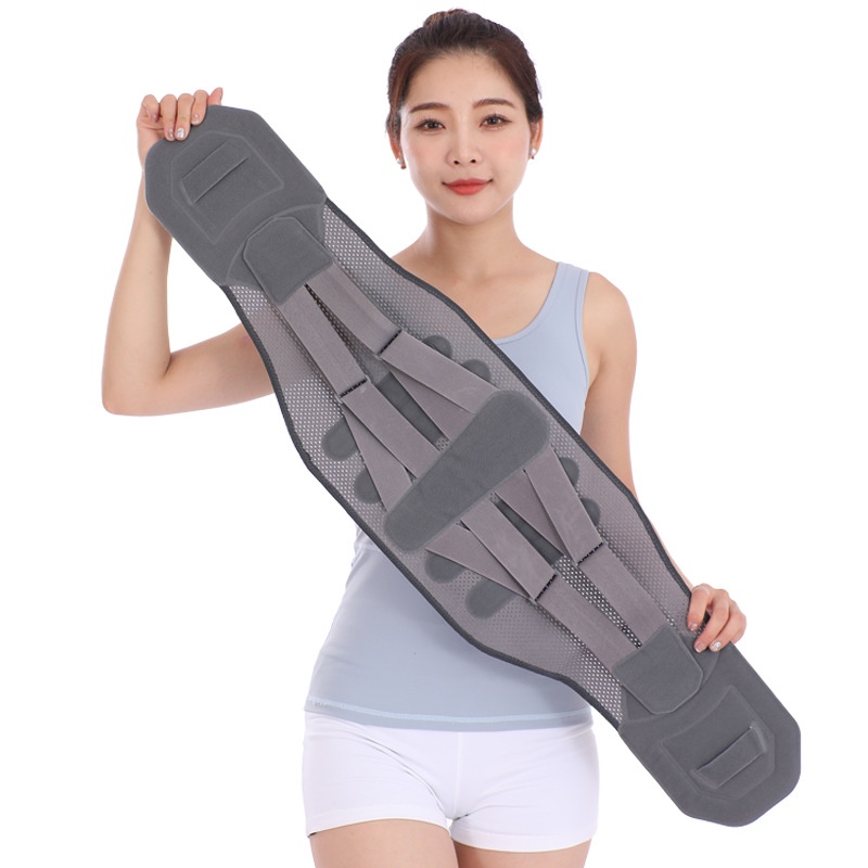 Silver Newest Steel Lumbar Disc Herniation Brace Spine Scoliosis ...