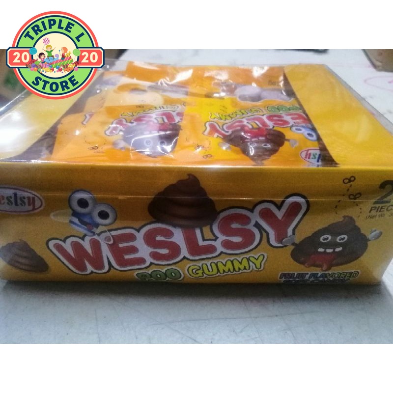 Weslsy POO 30 pcs Gummy fruit Flavored soft candy | Lootbag Filler ...