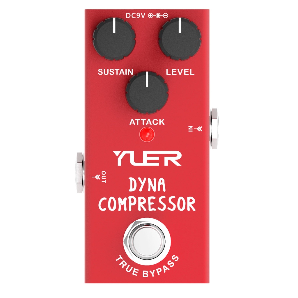 Dyna Compressor Electric Guitar Pedal Bass High Output Active Pickups ...