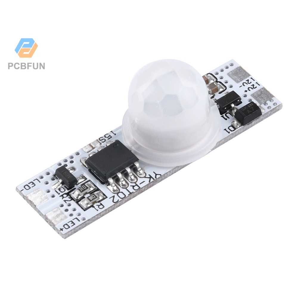 Pcbfun Dc5-24v Ceiling Pir Motion Sensor Switch Module 5a Ir Infrared ...