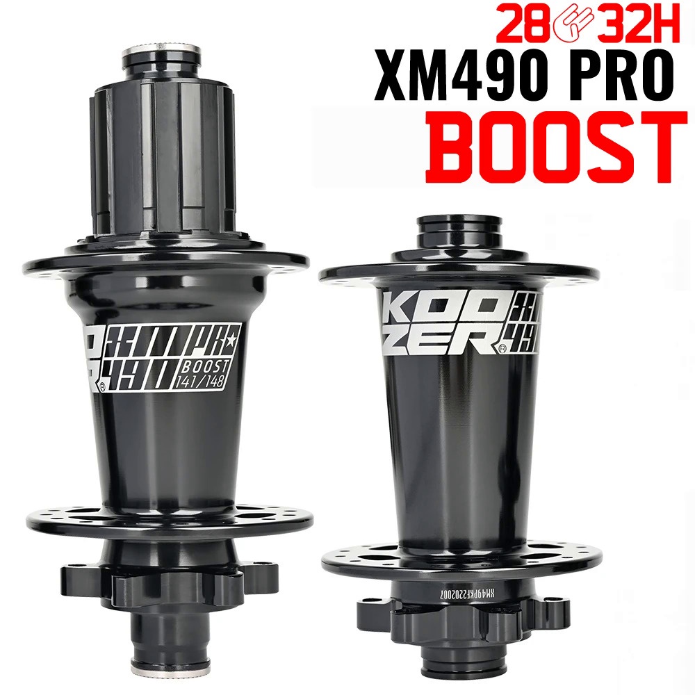 KOOZER XM490 PRO BOOST Mountain bike hub Steel shaft sealed bearing ...