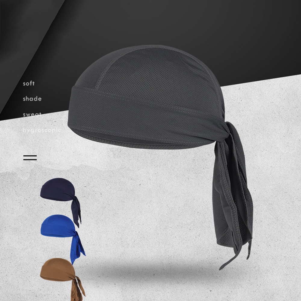 Mesh Hat Moisture Durag Helmet Inner Cap Breathable Head Cover Penutup ...