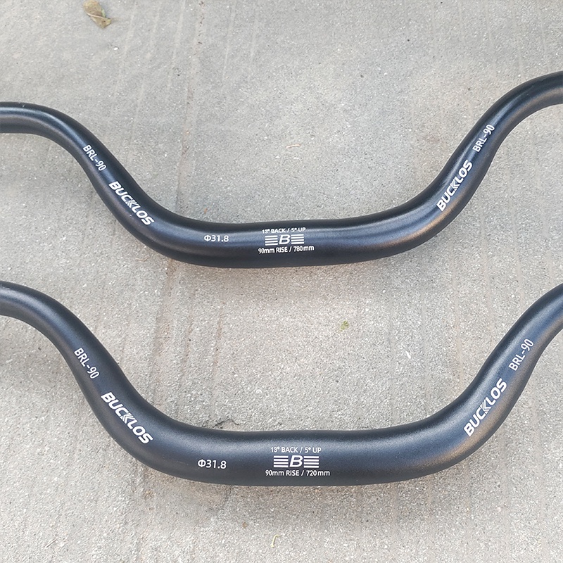 BUCKLOS Bike Riser Handle Bar 30/50/90mm Handle Bar Mtb Lightweight ...