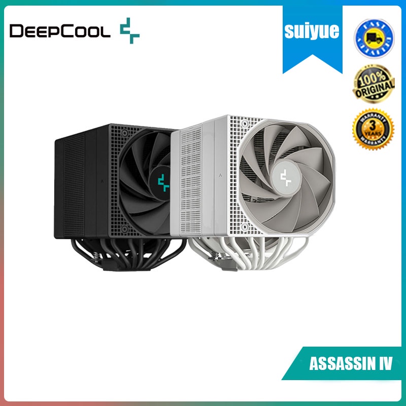 DeepCool Assassin IV White Radiator CPU Cooler Generation 4 Cooling Fan ...