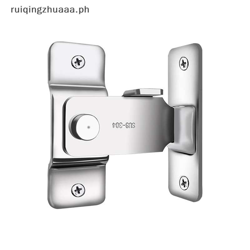 [ruiqingzhuaaa] 90 Degree Stainless Steel Door Latch Right Angle ...