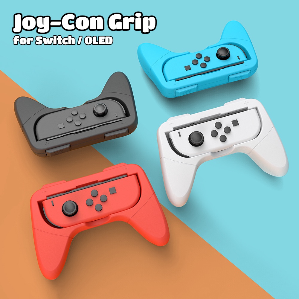 Joy-Con Grip 1 Pair (2 Pcs) for Nintendo Switch / OLED Ready Stock in ...