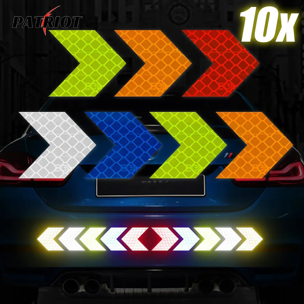 Night Driving Scooter Safety Reflective Tape - Colorful Car Reflector ...