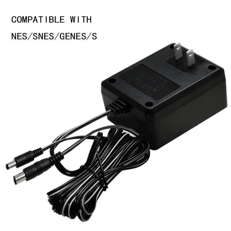 3-In-1 AC Power Supply Adapter Cable For NES SNES SEGA Genesis | Shopee ...