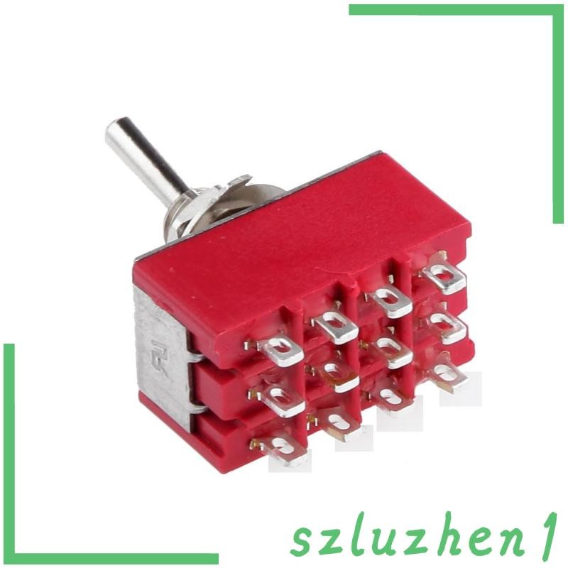 [Szluzhen1] Miniature Rocker Toggle Switch 2 Position 12 Terminals ...