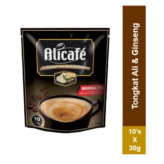 [Malaysia Import] Alicafe Tongkat Ali & Ginseng Original (30gm X 10 ...