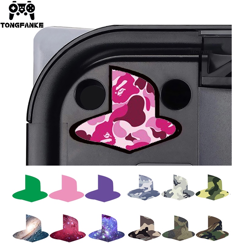 For PS5 Console Custom 12 PCS Decal Skin Sticker For PS5 Console Glossy ...