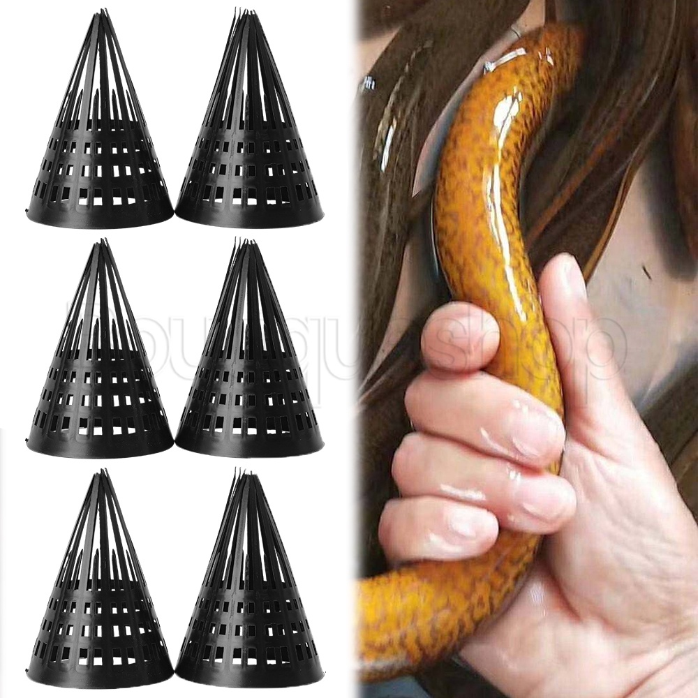 Eel Cage Fishing Traps / Black Tapered Fish Net Cage / Automatic ...