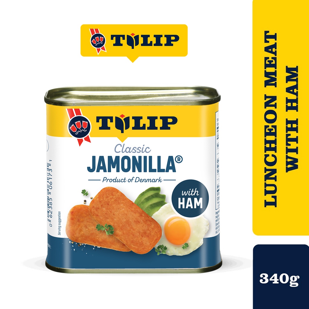TULIP Jamonilla Classic Luncheon Meat 340g | Shopee Philippines