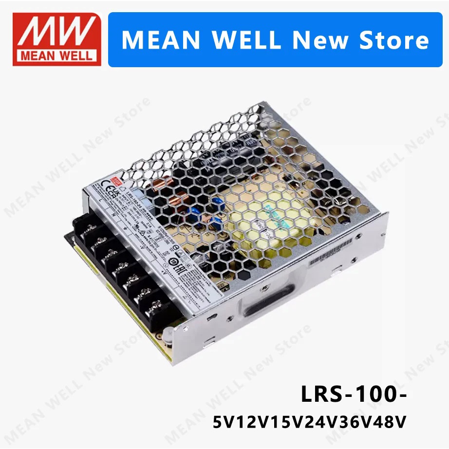 MEAN WELL LRS-100 LRS-100-3.3 LRS-100-5 LRS-100-12 LRS-100-15 LRS-100-24 LRS-100-36 LRS-100-48 ...