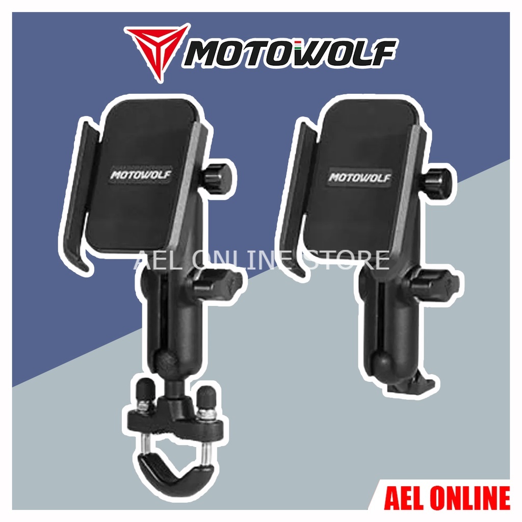 Motowolf Adjustable Phone Holder V3 Ball Joint Design | Shopee Philippines