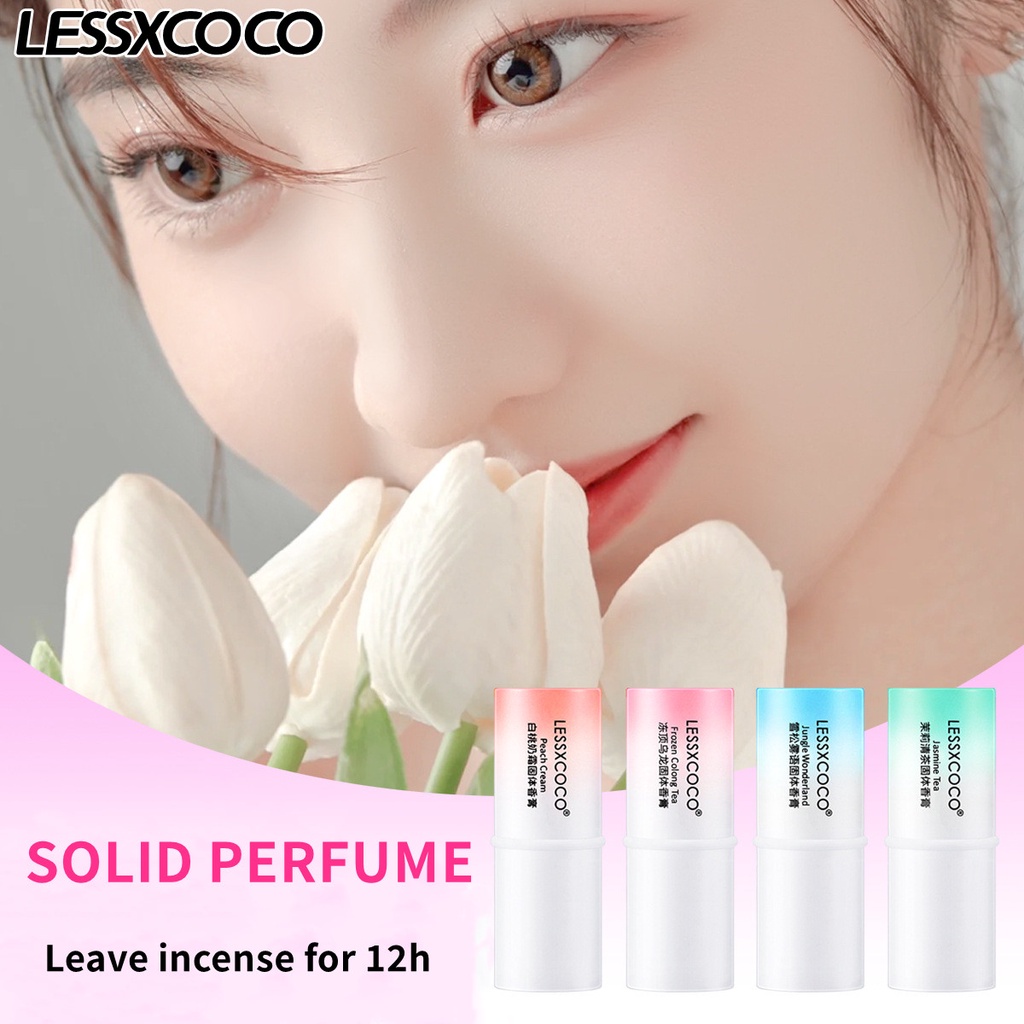 LESSXCOCO Marcon Solid Body Balm Solid perfume Long-lasting Natural ...